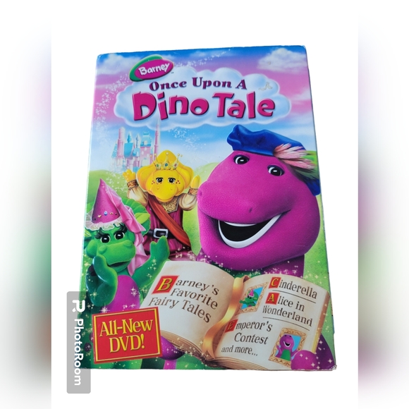 Barney | Media | Unopened Barney Dvd Once Upon A Dino Tale | Poshmark